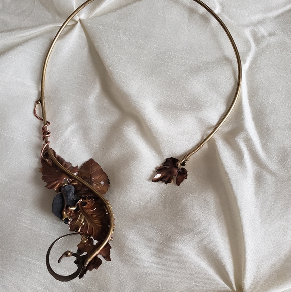 Artisan | Jewelry | Exquisite Set Artisan Frog Neck Collar And Cuff ...